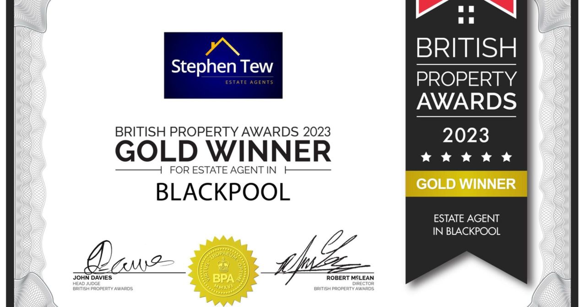 British Property Award WINNERS!!!! | Stephen Tew
