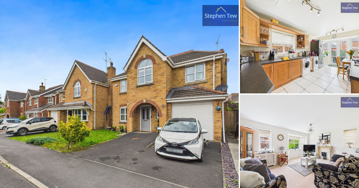 4 bed detached house for sale in Rosefinch Way, Blackpool, FY3 ...