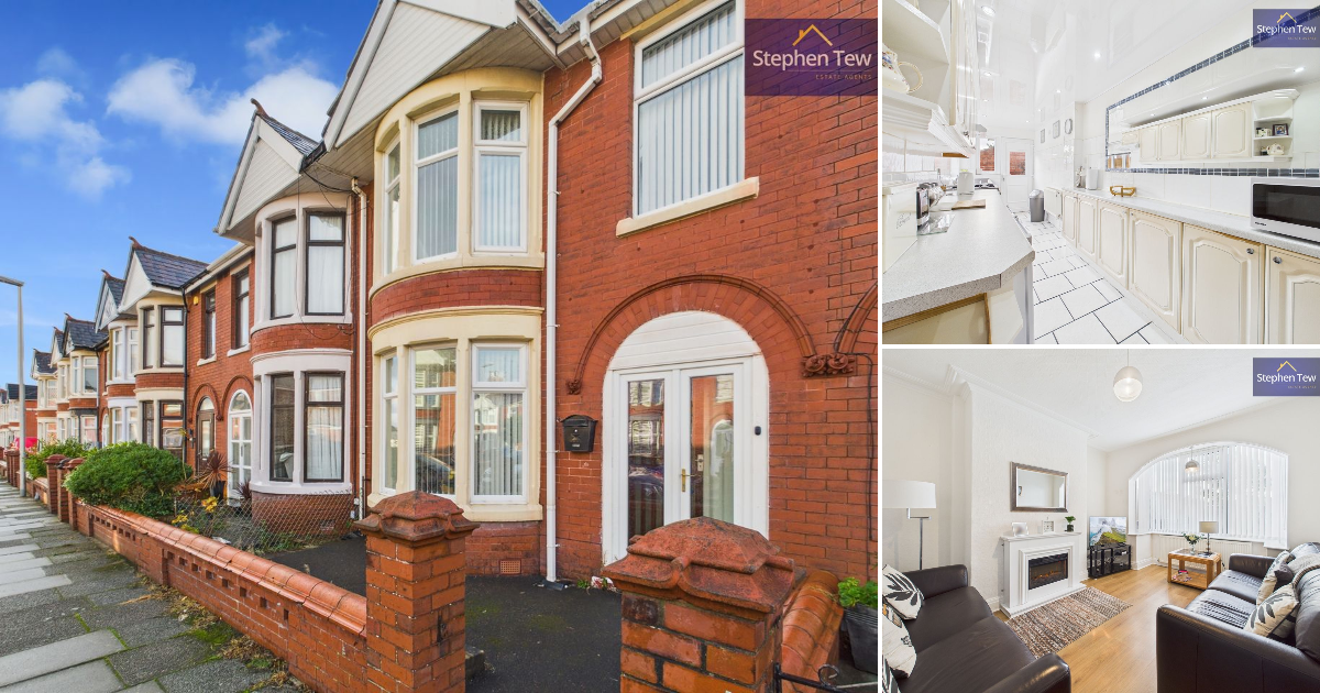 3 bed terraced house for sale in Scarsdale Avenue, Blackpool, FY4 ...